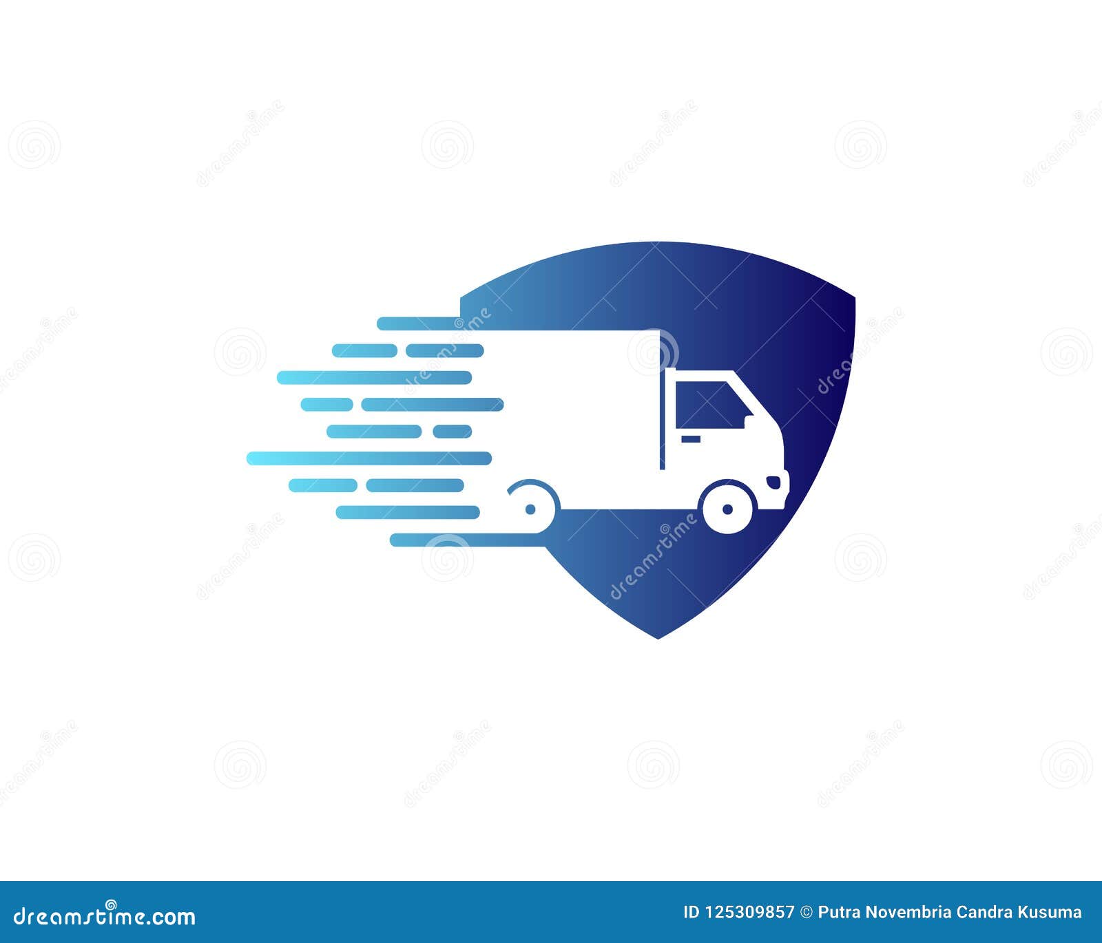 Shield Delivery Logo Icon Design Stock Vector - Illustration of modern ...