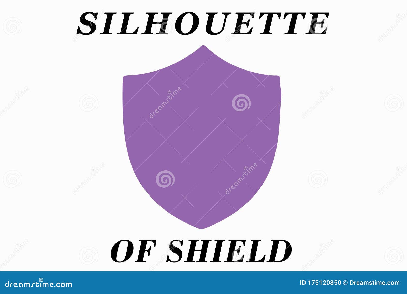 Shield for Design and Background Stock Illustration - Illustration of ...