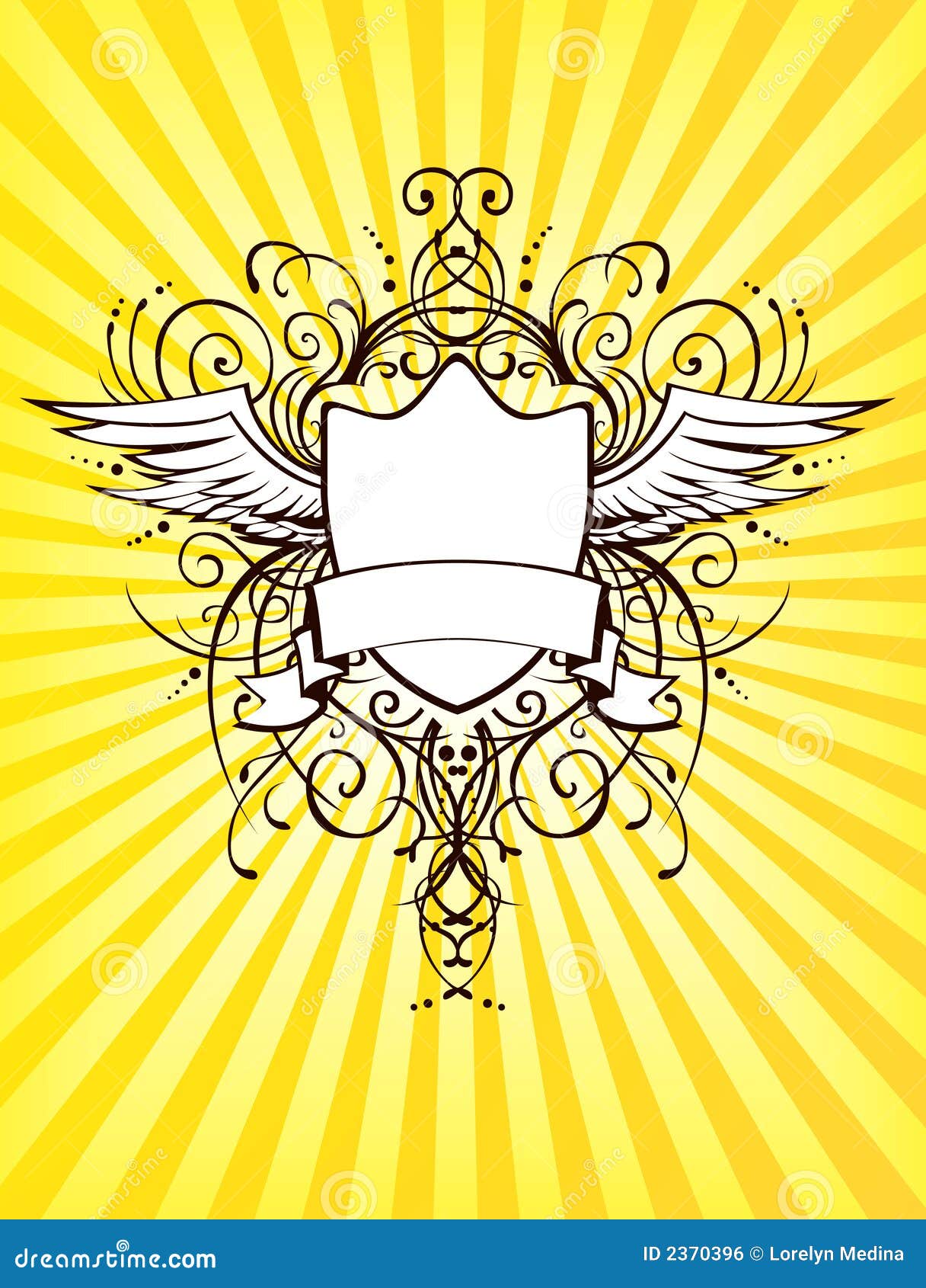 Shield Design Elements stock illustration. Illustration of graphics ...