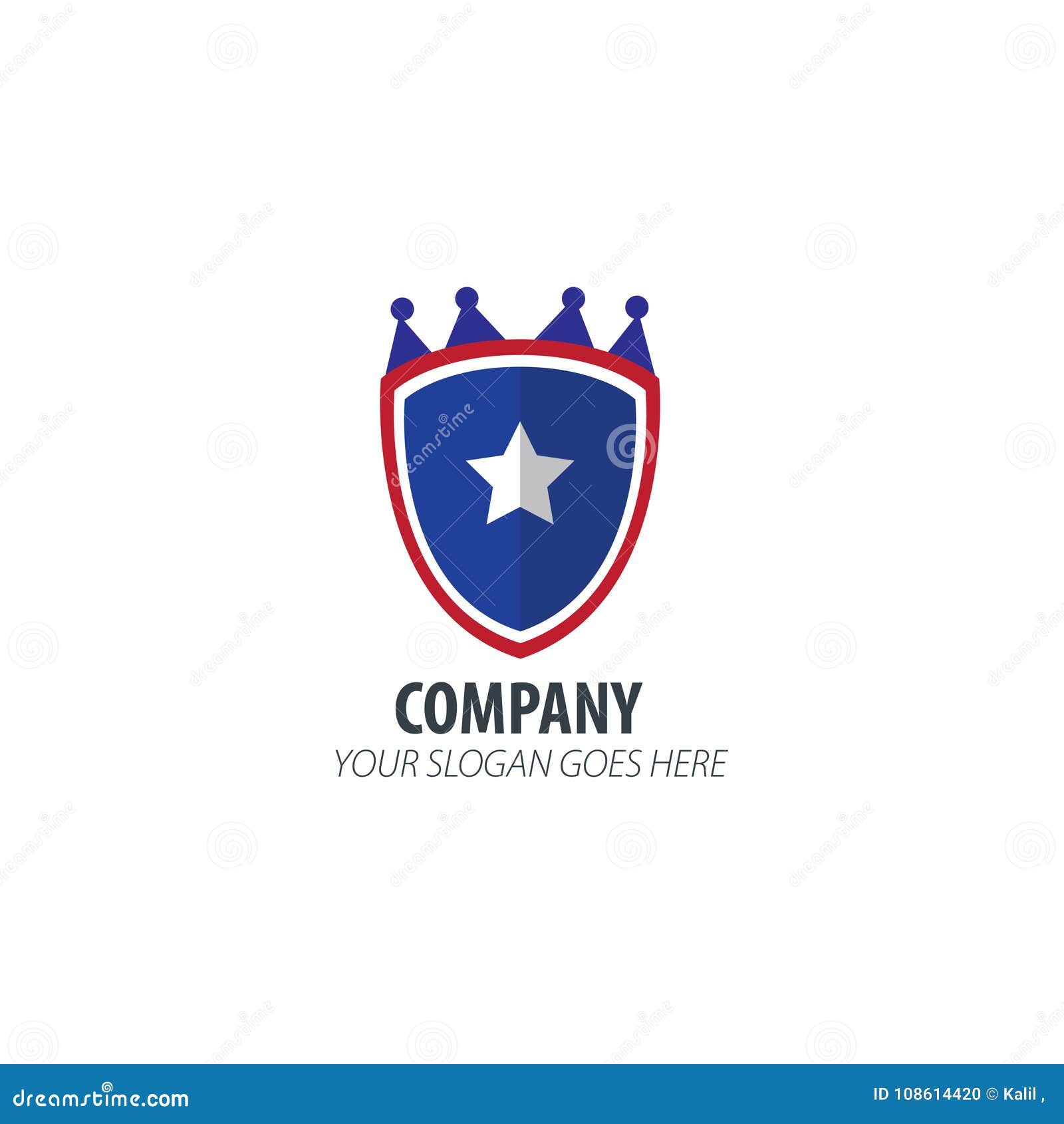 Shield Design Logo Template Stock Illustration - Illustration of logo ...