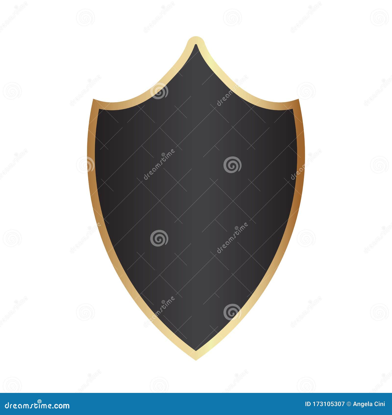 Shield Elegant and Classic Company Logo Symbol Stock Vector ...