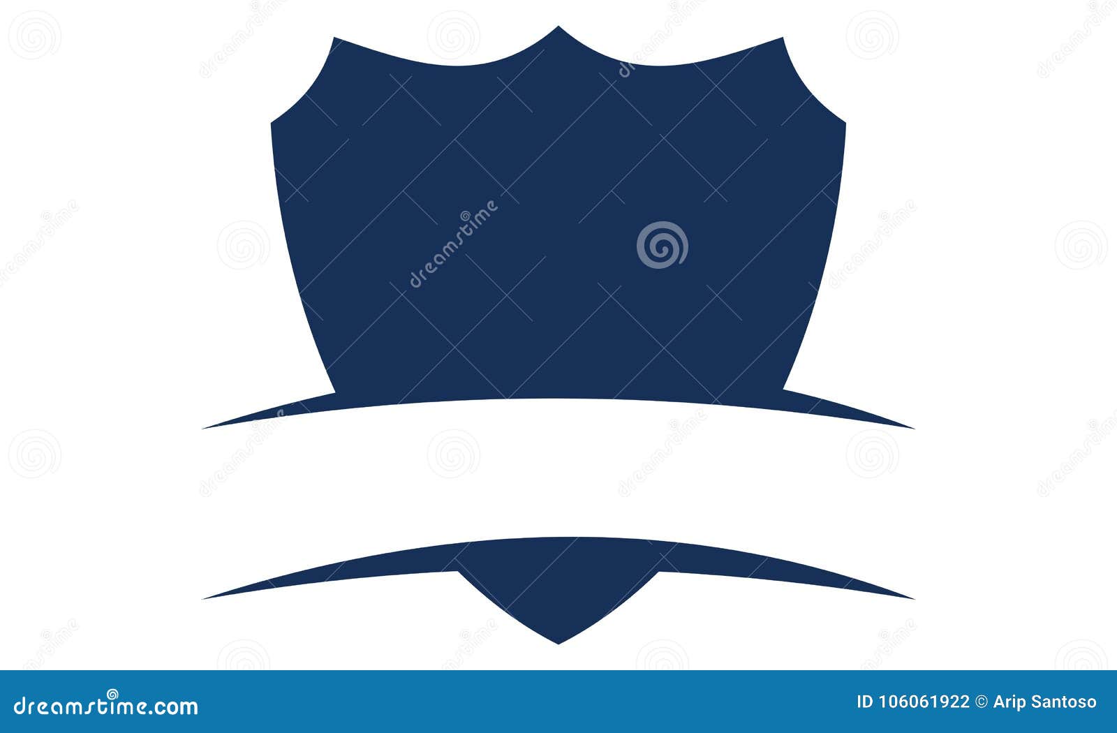 Blank Crest Vector