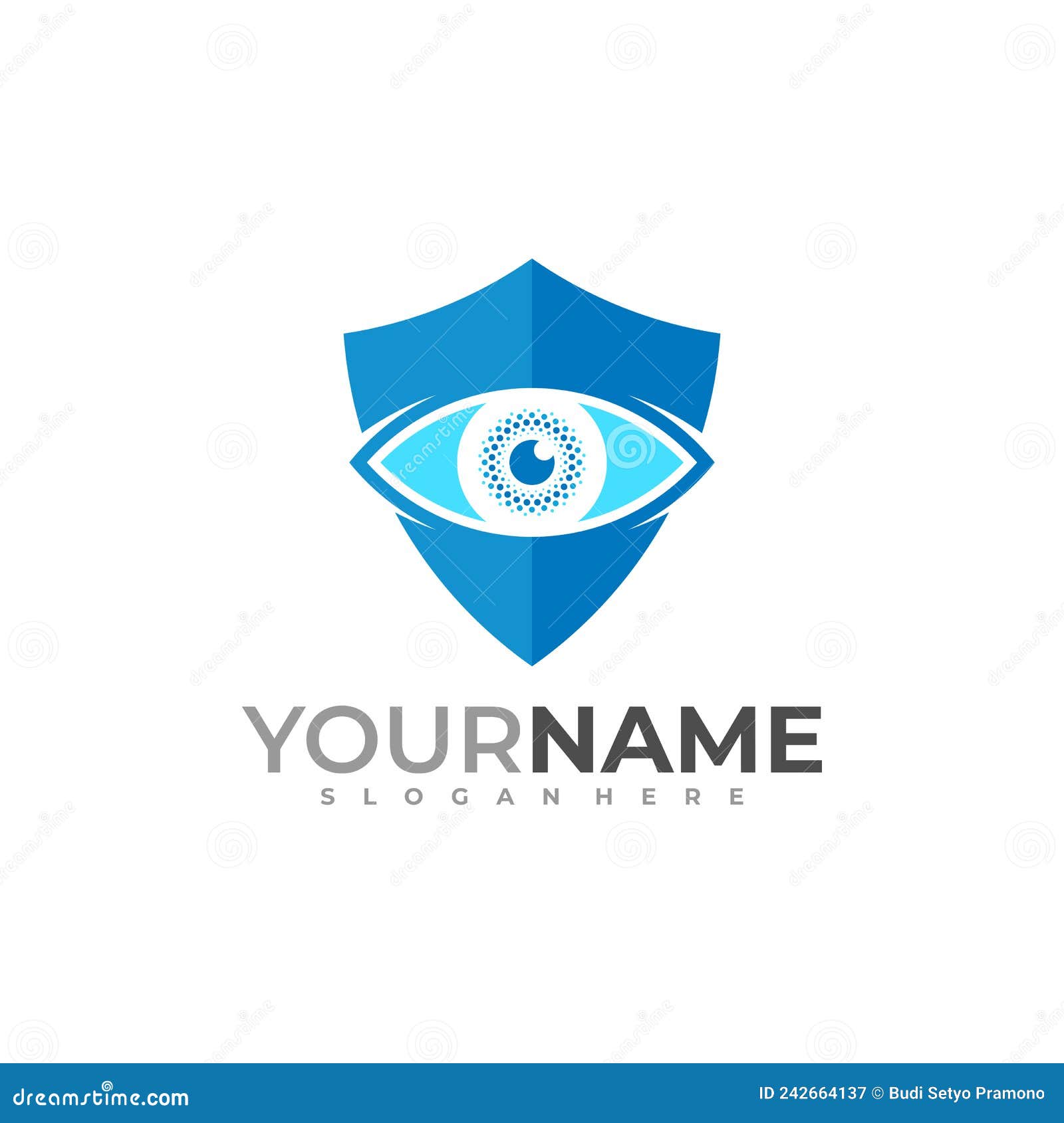 Shield Eye Logo Vector Template, Creative Eye Logo Design Concepts ...