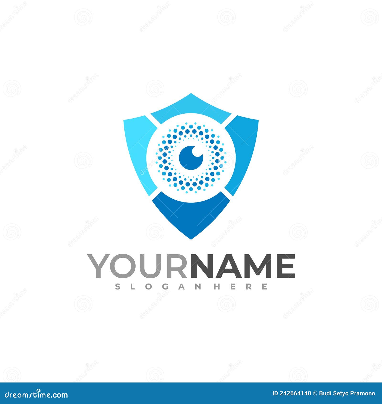 Shield Eye Logo Vector Template, Creative Eye Logo Design Concepts ...