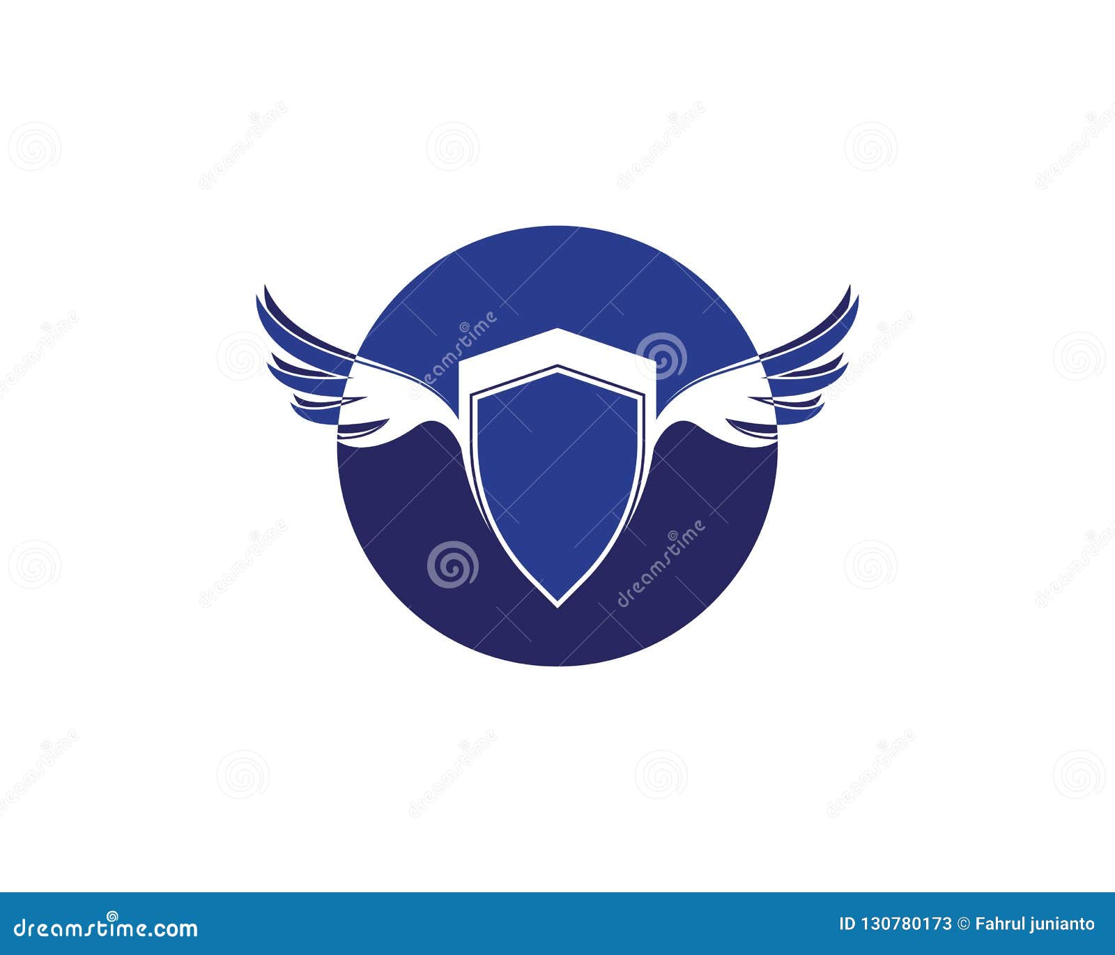 Shield Falcon Wings Logo Vector Stock Vector - Illustration of hawk ...