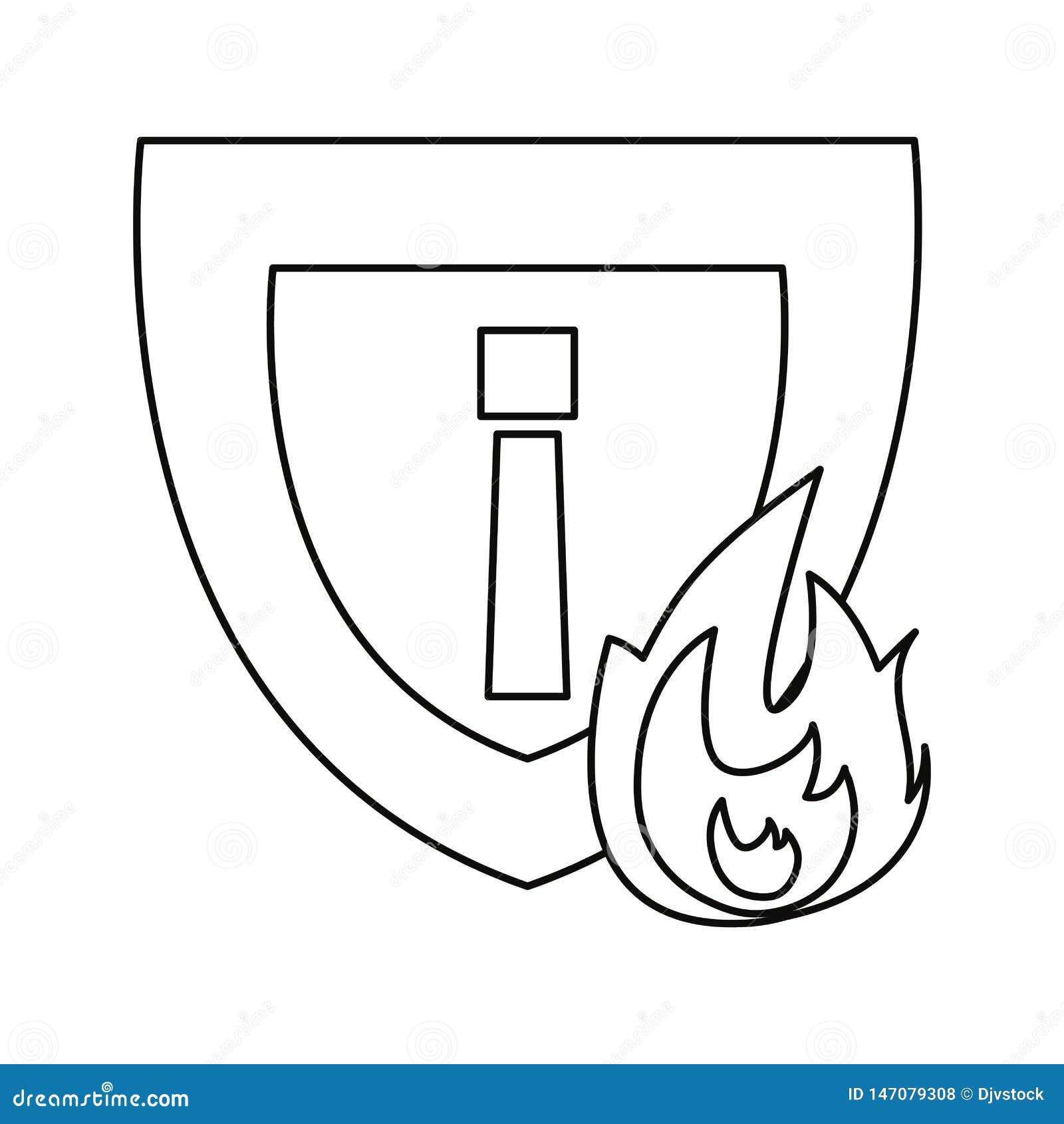 Cybersecurity Data Protection Stock Illustration - Illustration of ...