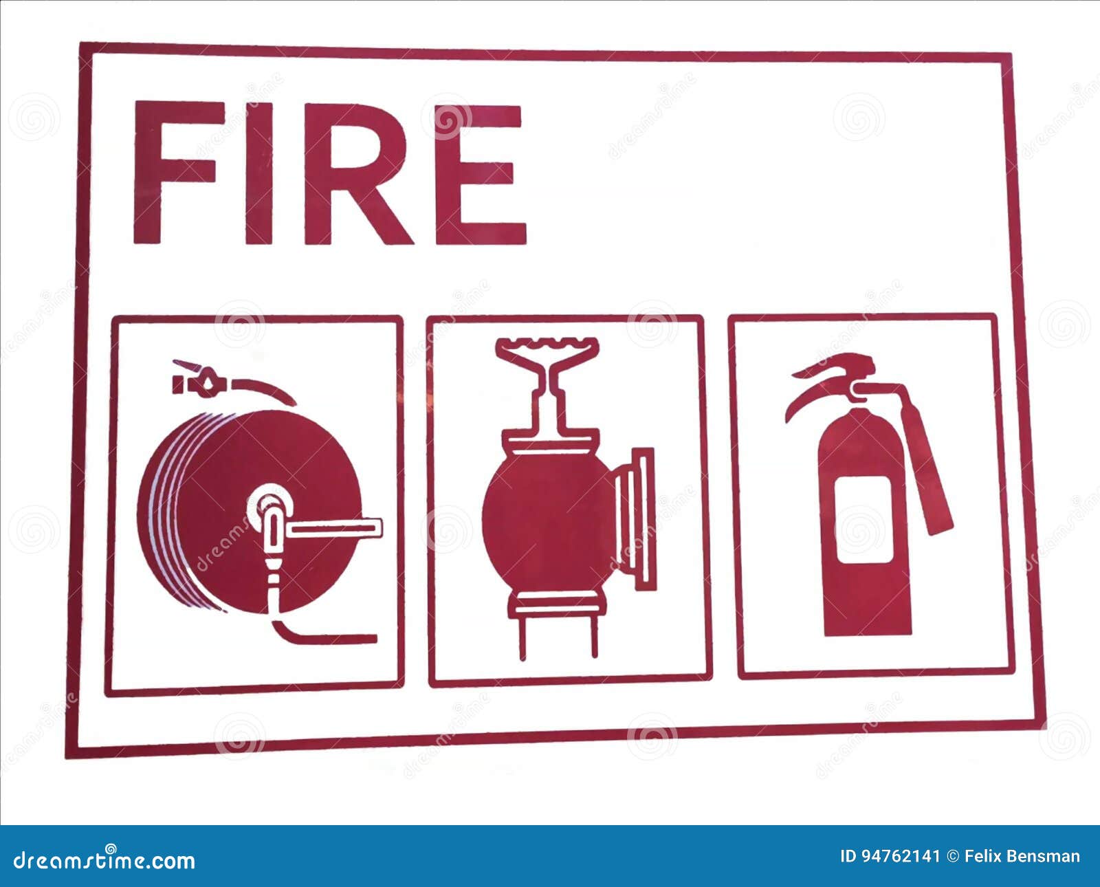 Shield of fire safety stock image. Image of alarm, prevention - 94762141