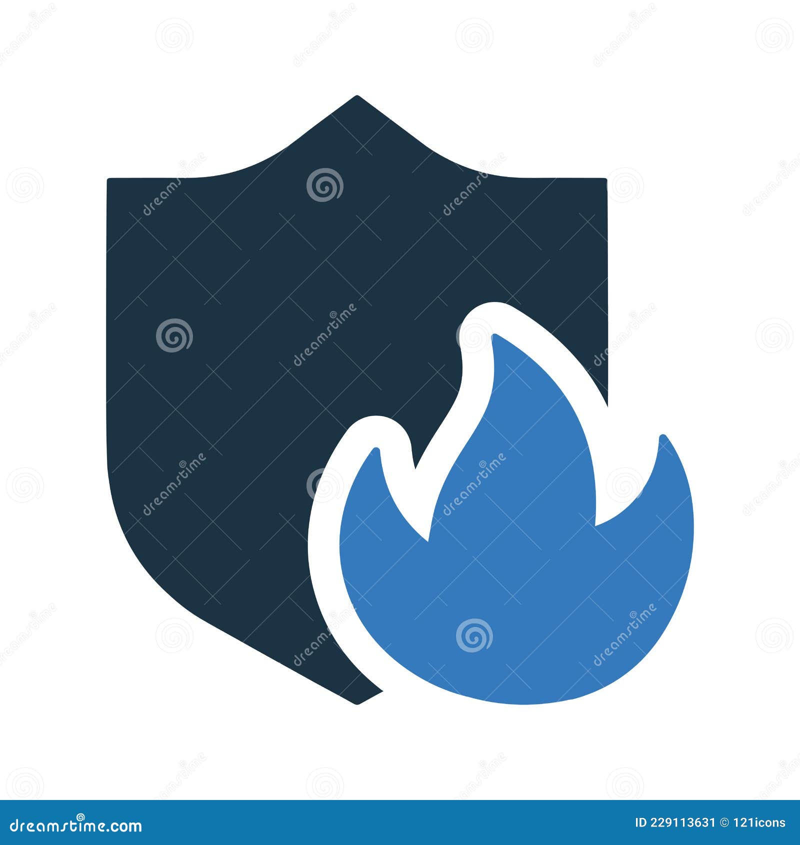 Shield, Firewall Icon. Simple Editable Vector Design Isolated On A ...
