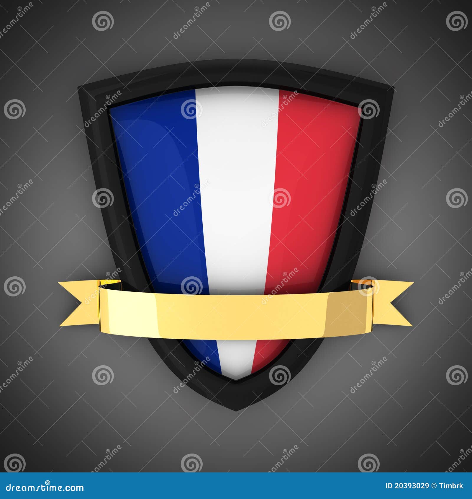 Shield of France stock illustration. Illustration of shape - 20393029