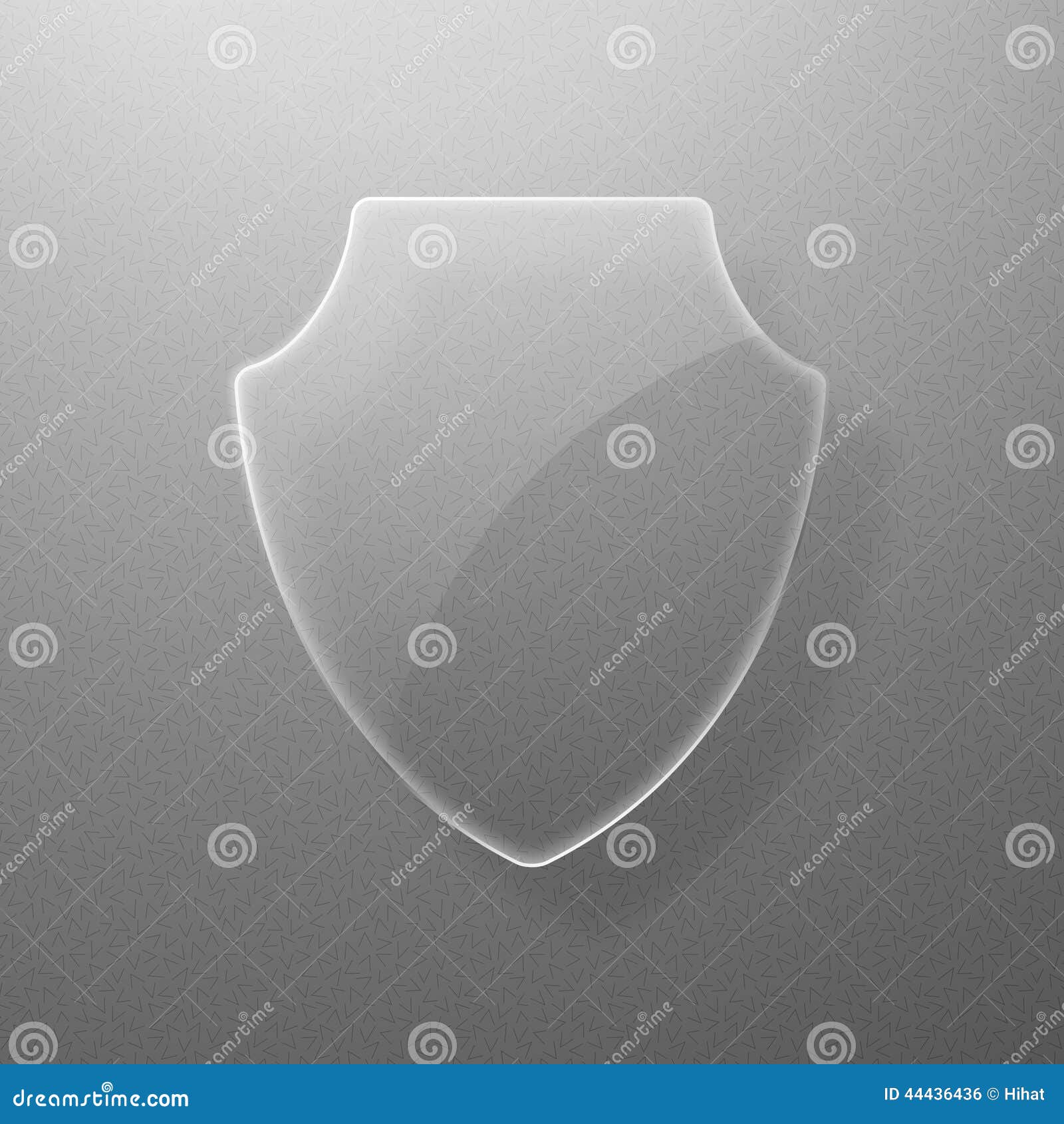 Shield_glass vektor illustrationer. Illustration av symbol - 44436436