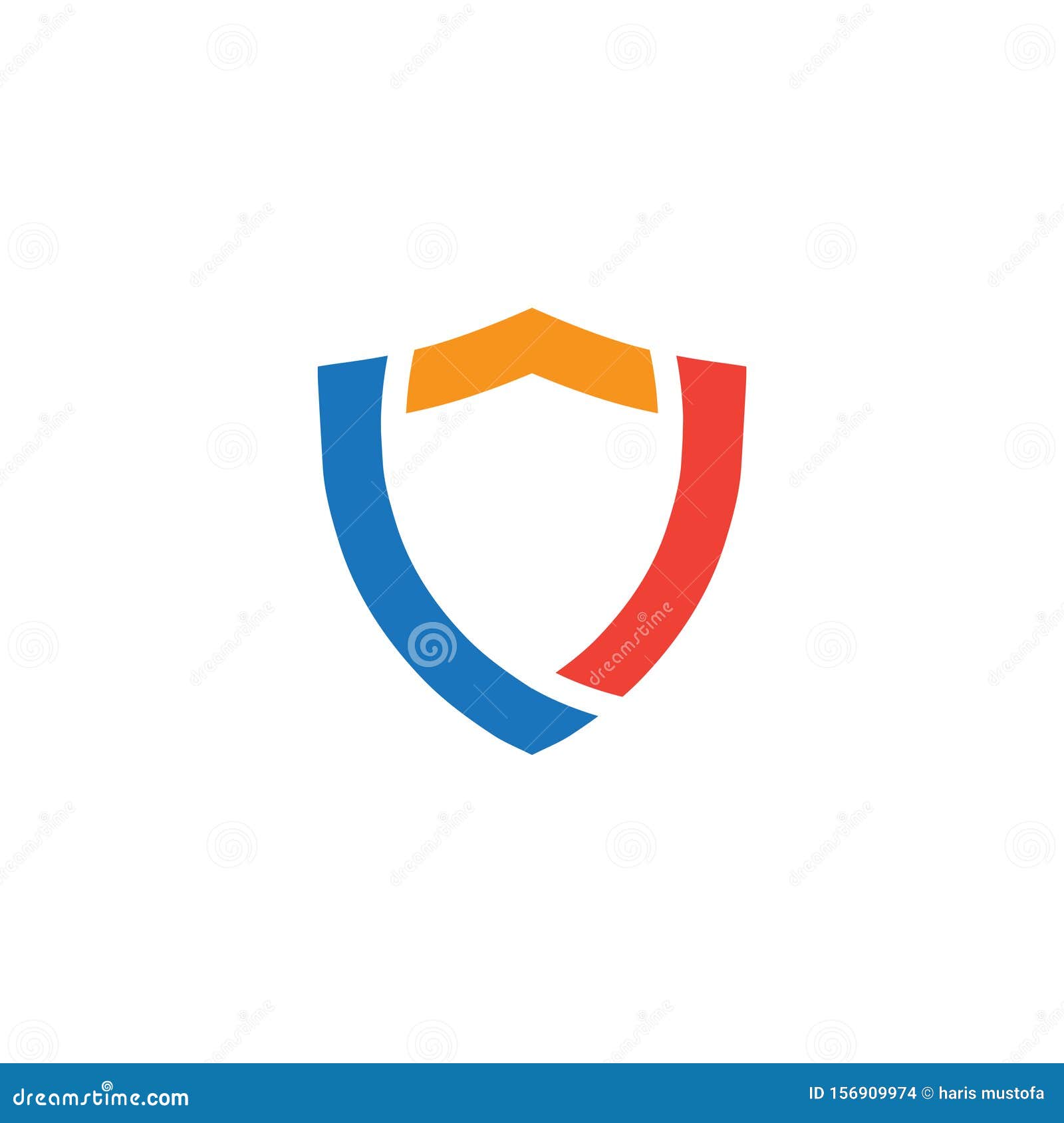 Shield Graphic Design Template Vector Isolated Illustration Stock ...