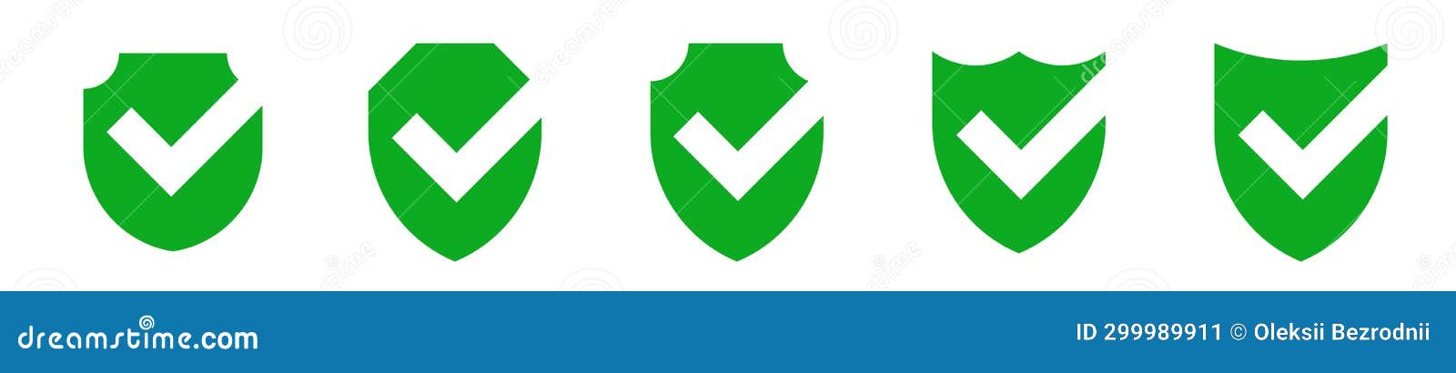 Shield Green Check Mark Solid Icon . Stock Vector - Illustration of ...