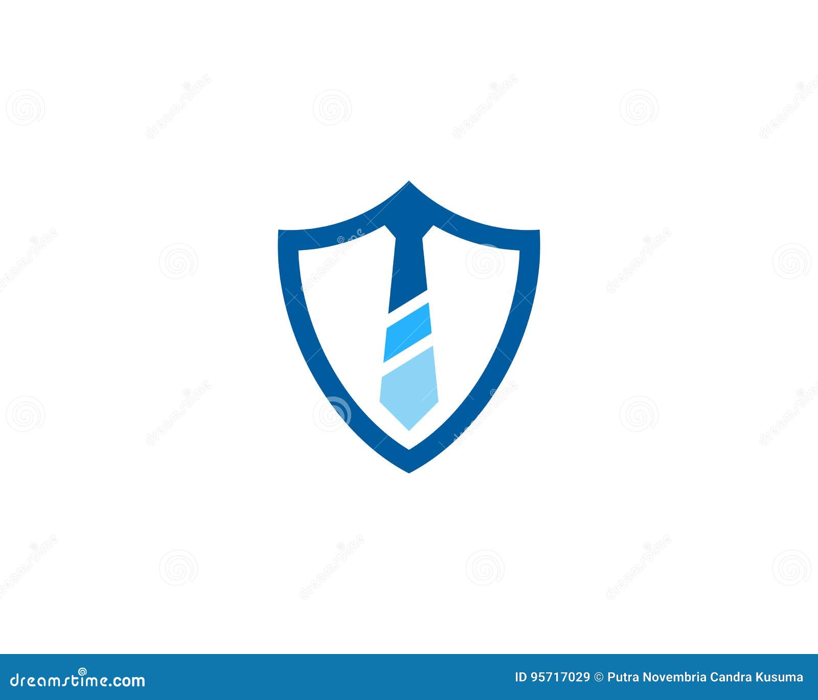 Shield Guard Job Icon Logo Design Element Stock Vector - Illustration ...