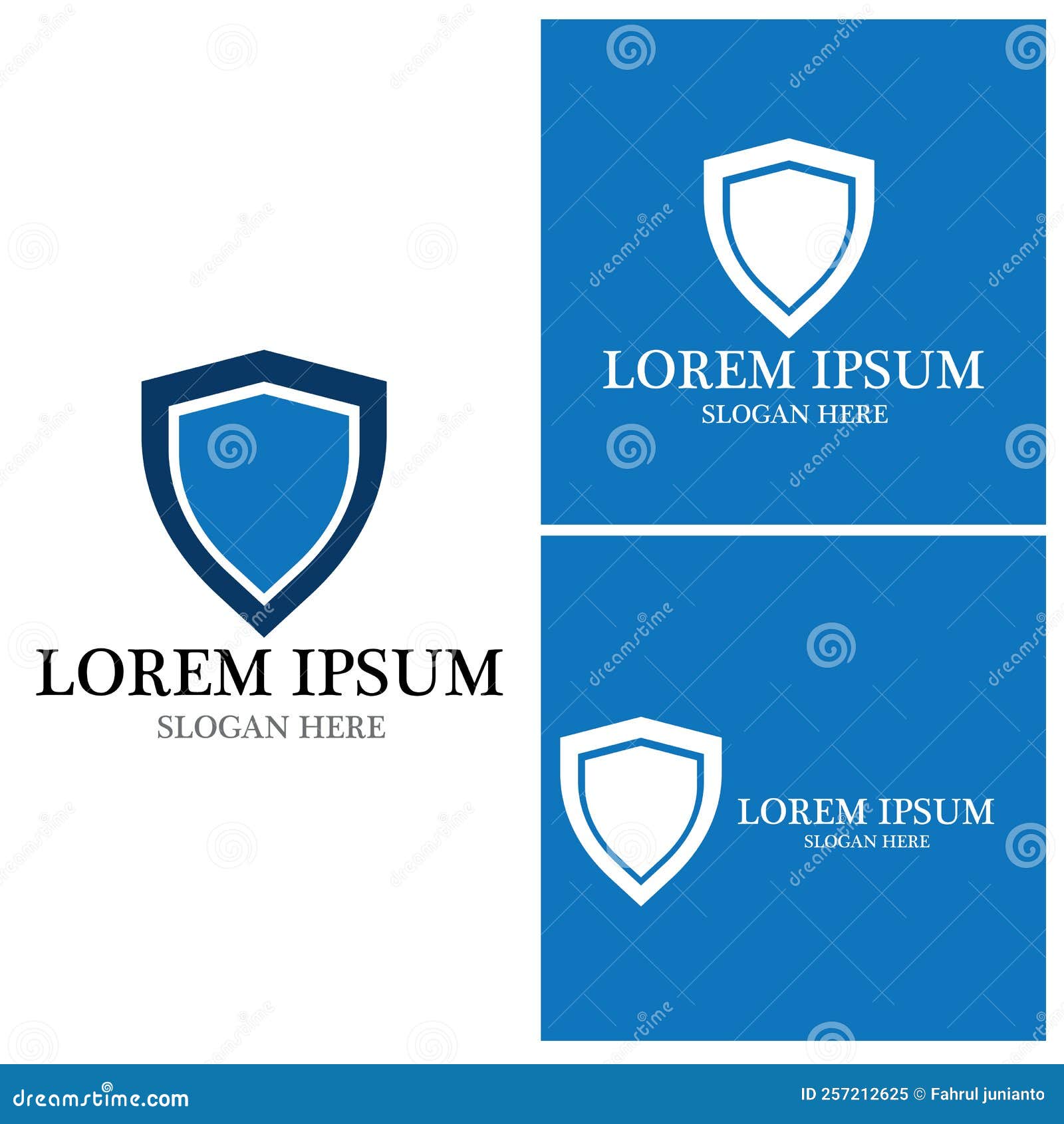 Shield Guard Protection Logo Vector Template Stock Illustration ...