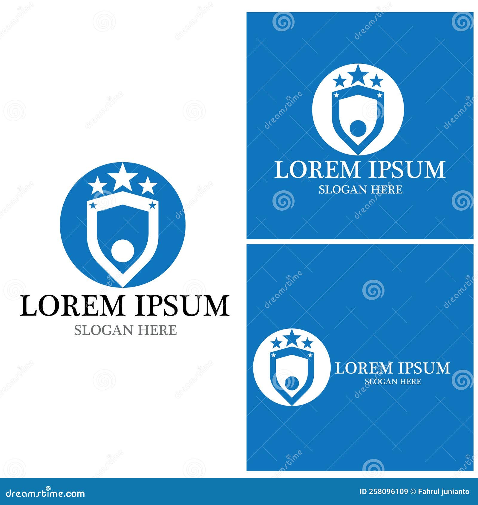 Shield Guard Protection Logo Vector Template Stock Illustration ...