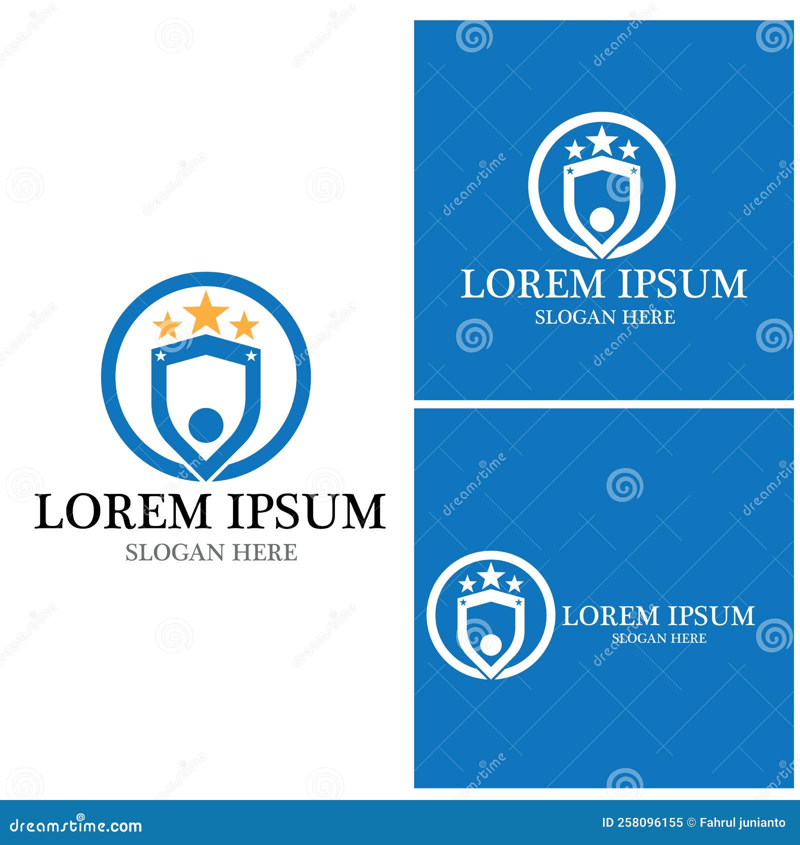 Shield Guard Protection Logo Vector Template Stock Illustration ...