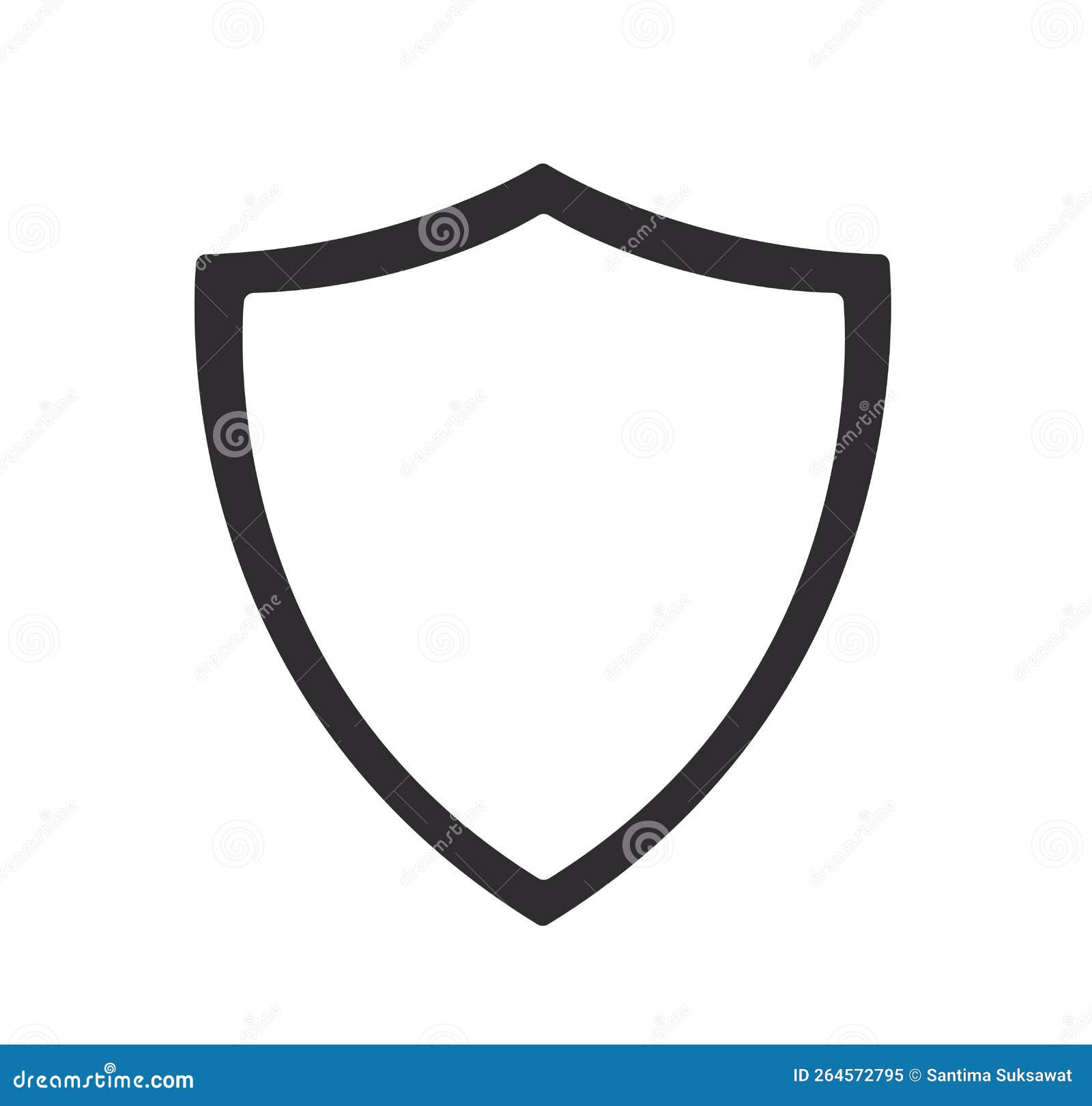 Shield Guard Protection. Vector Illustration Stock Vector ...