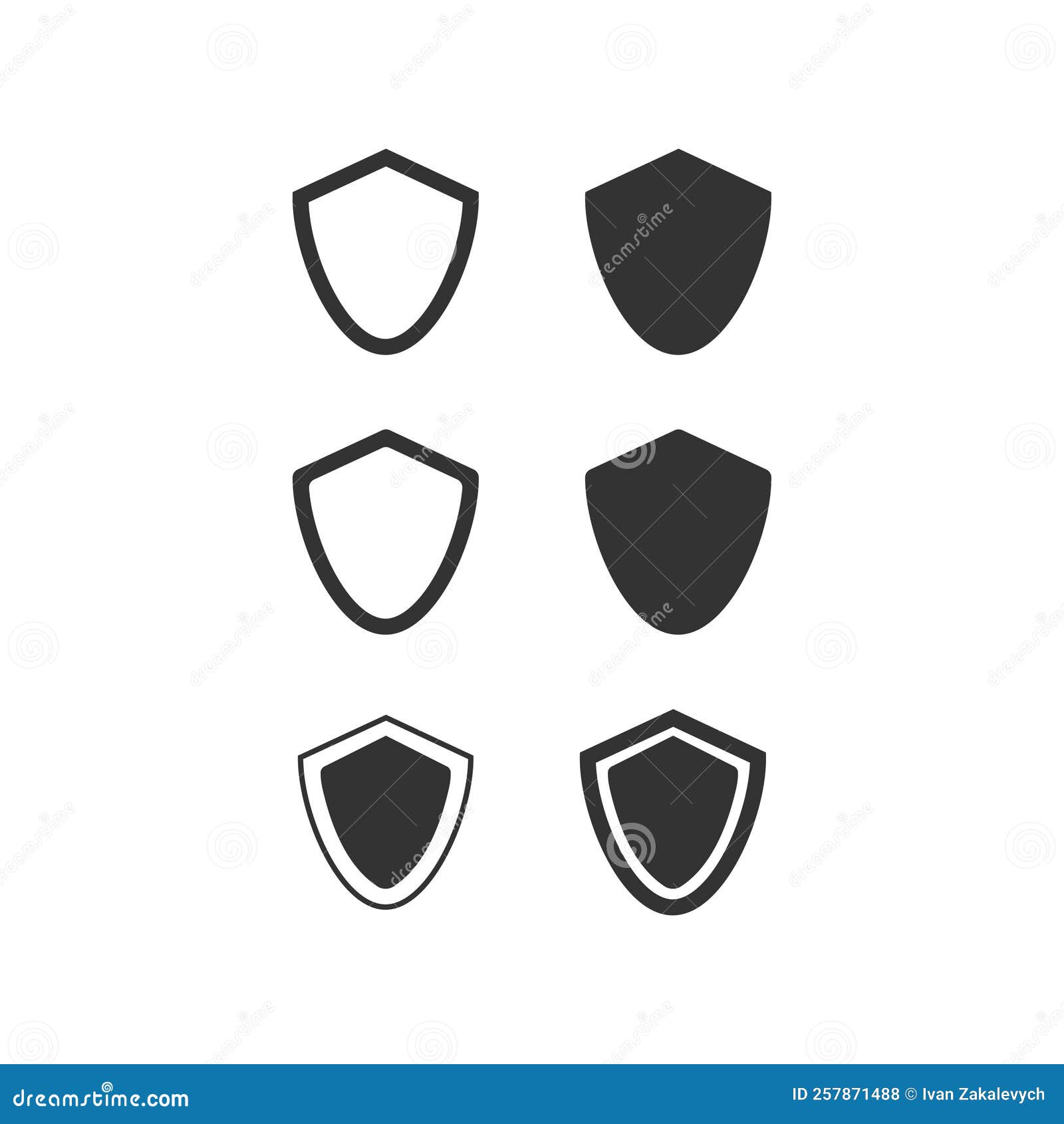 Shield Icon. Defence Symbol. Sign Banner Vector Stock Vector ...