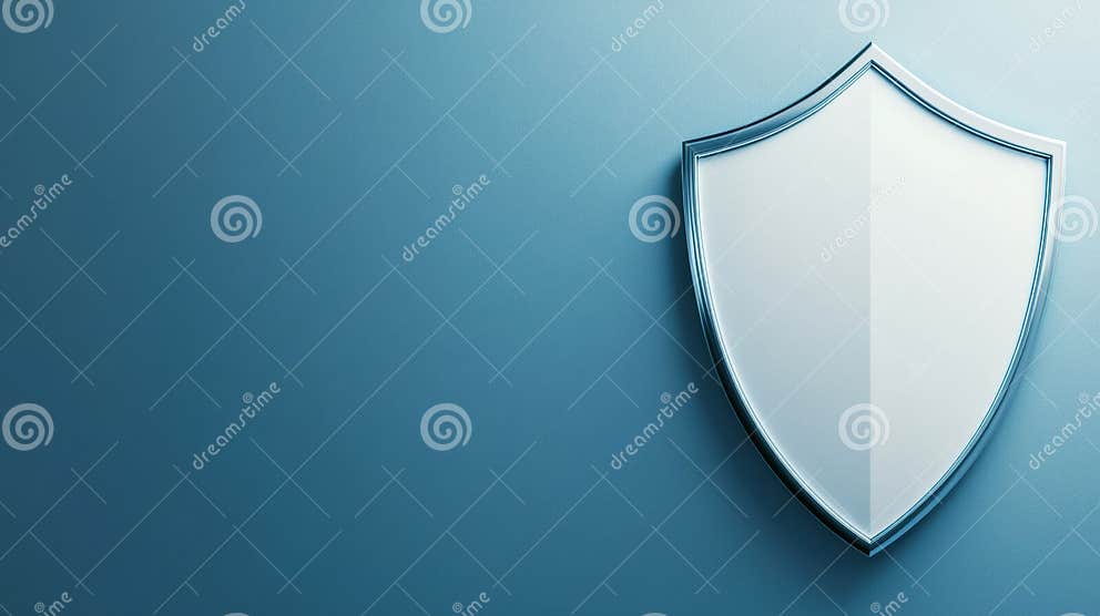 A Shield Icon Displayed on a Gradient Background Symbolizes the ...