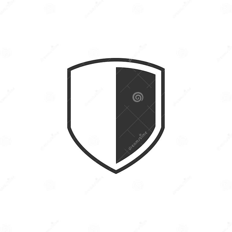 Shield Icon Graphic Design Template Vector Stock Vector - Illustration ...