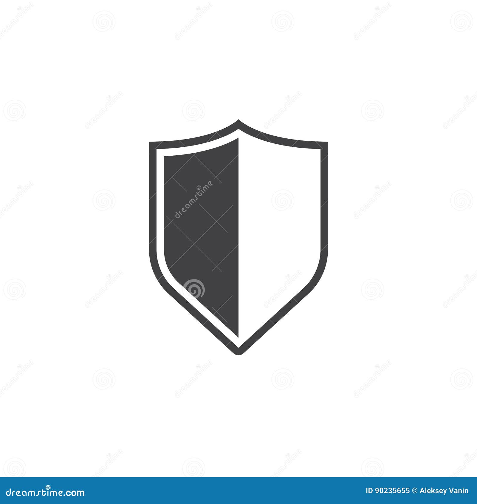 Shield Icon , Protection Solid Logo Illustration, Guard Pi Stock ...