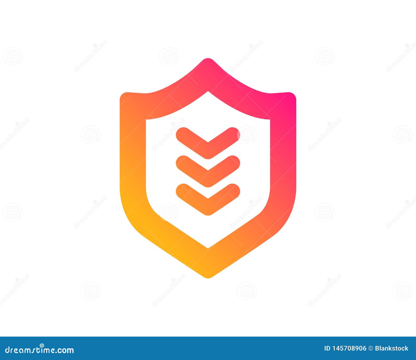 Shield Icon. Protection Sign. Vector Stock Vector - Illustration of ...