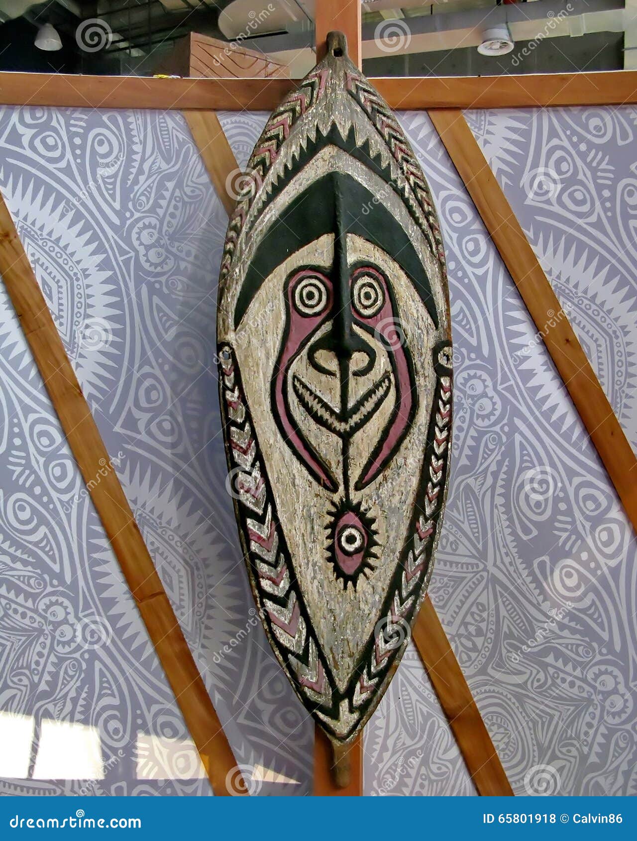 A Shield of the Indigenous People Stock Photo - Image of warrior ...