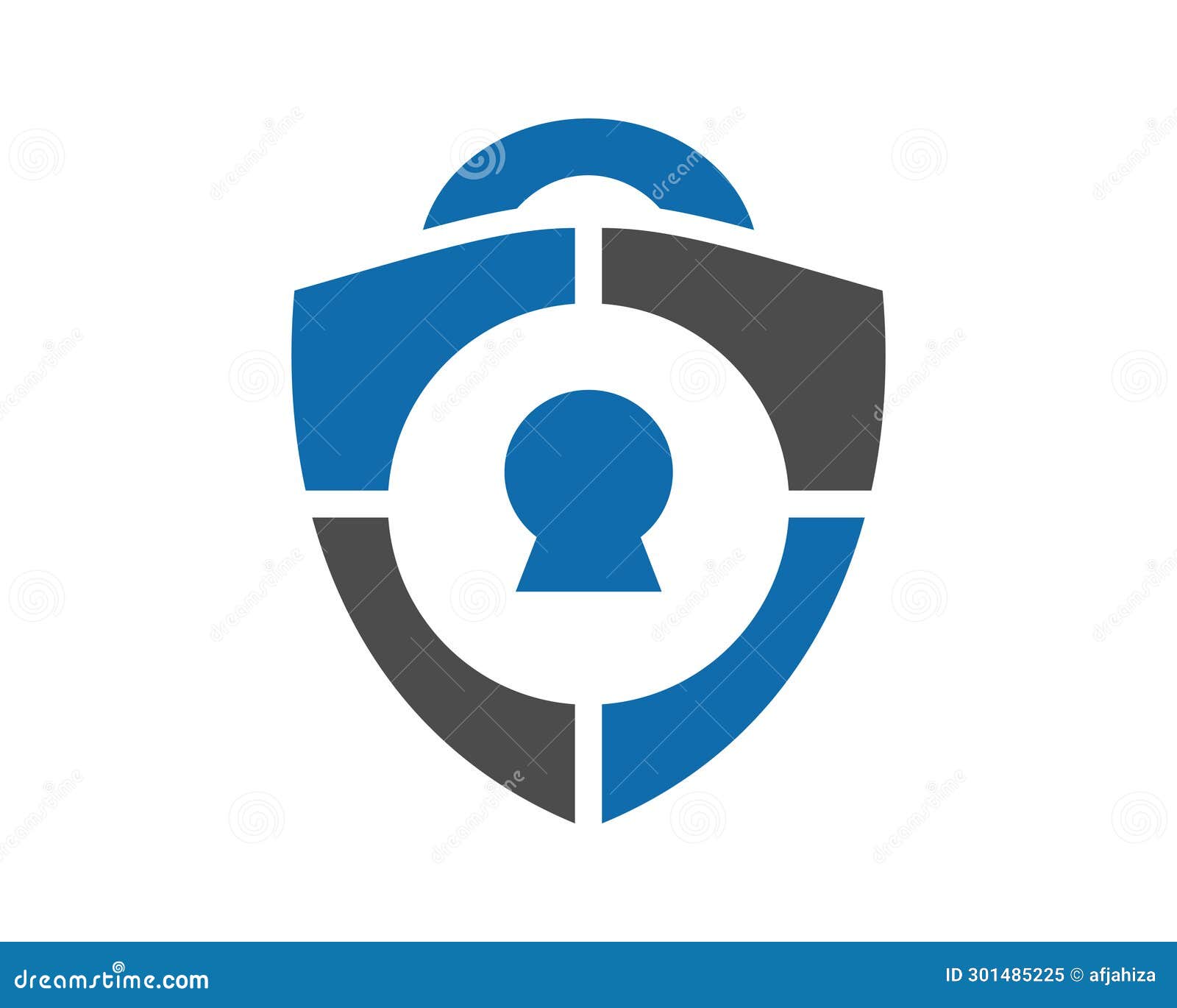 Shield Lock Security Logo Icon Template Stock Illustration ...