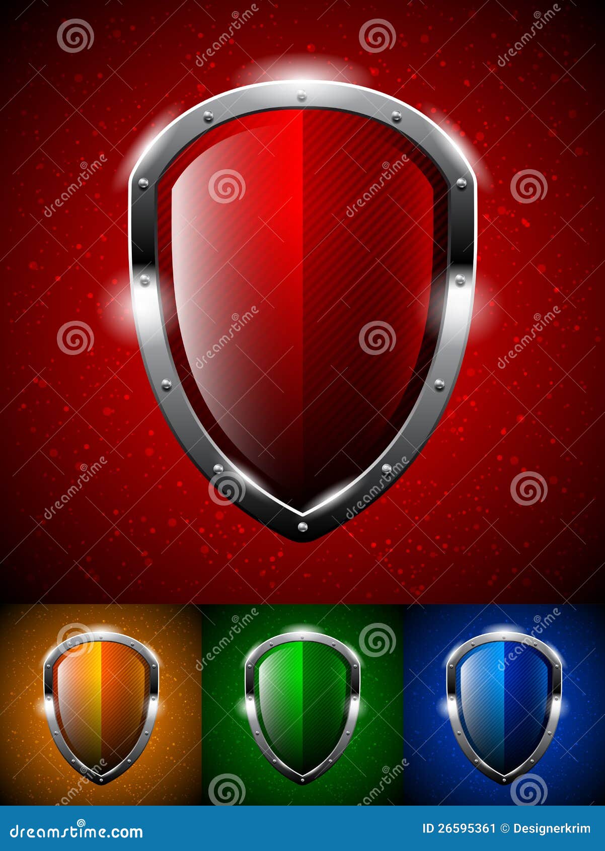 Shield logo stock vector. Illustration of pattern, company - 26595361