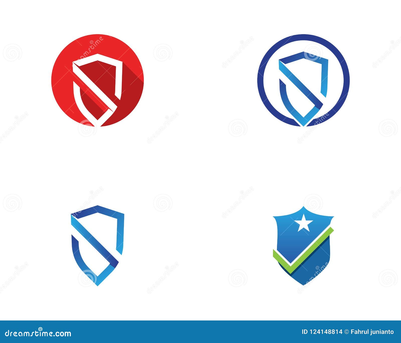 Shield logo design concept stock vector. Illustration of internet ...