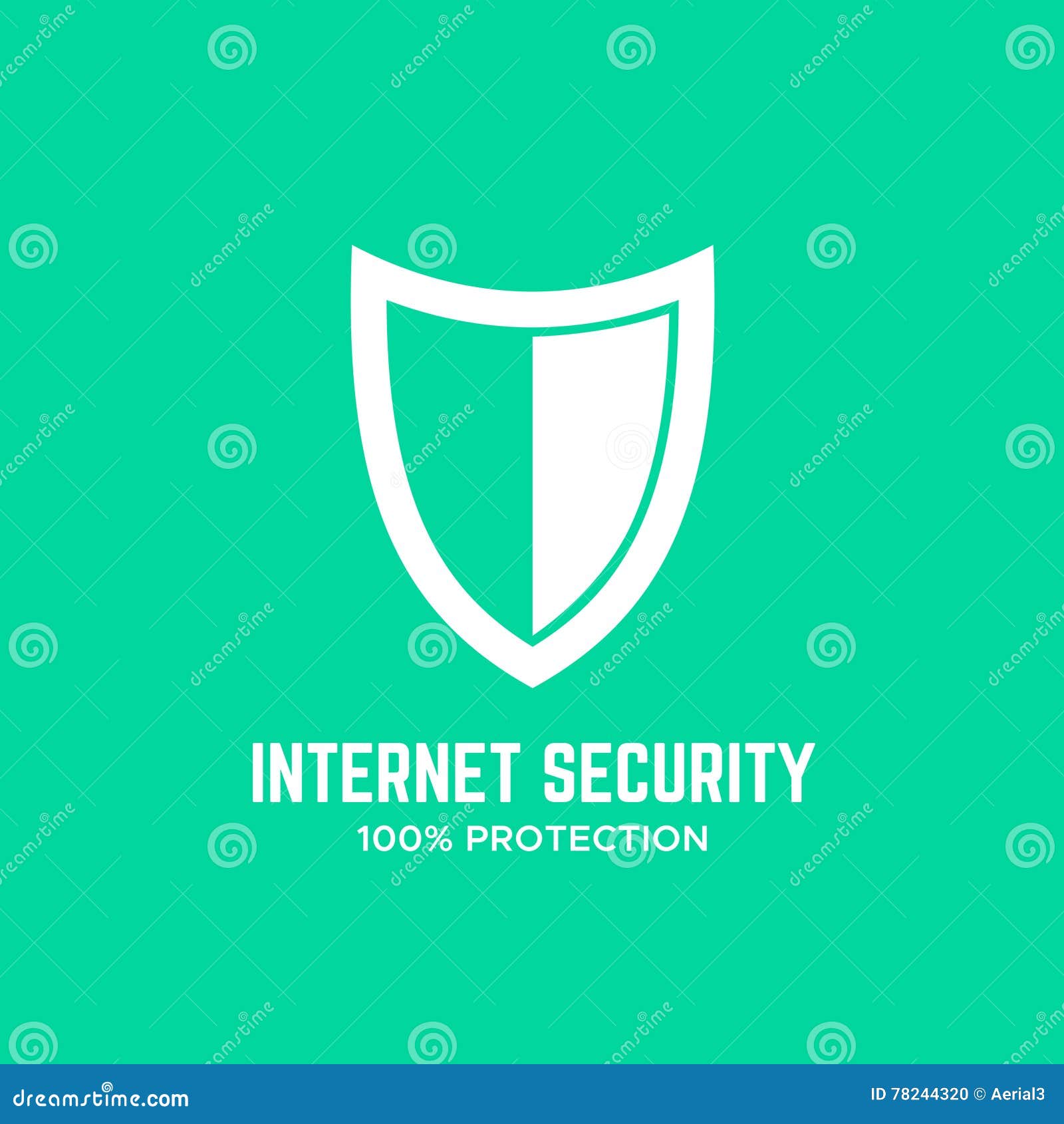 Shield Logo Design Template Concept. Firewall Icon Vector Illustration ...