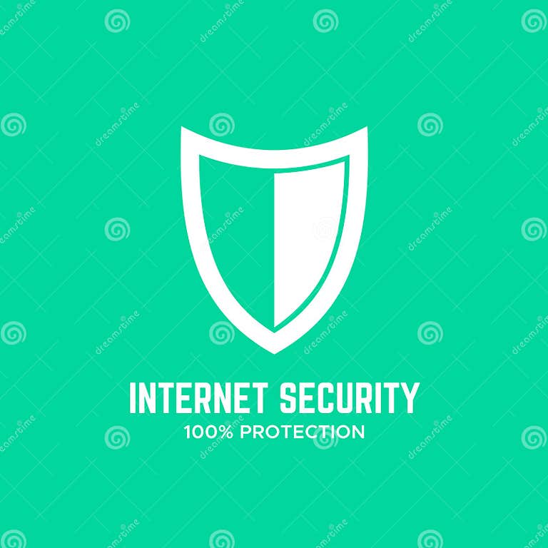 Shield Logo Design Template Concept. Firewall Icon Stock Vector ...