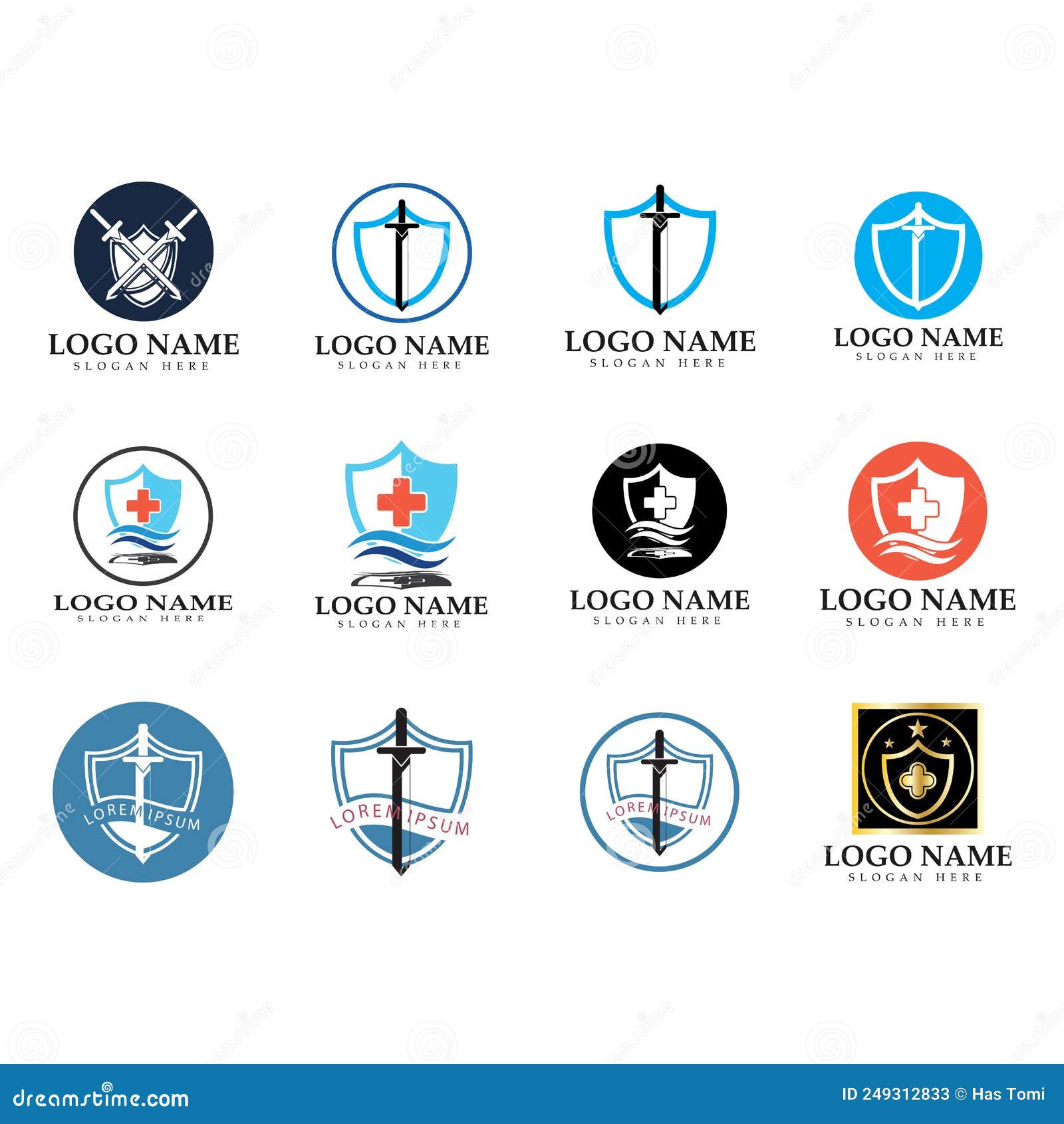 Shield Logo Design Vector,shield Emblem Logo Template,logosymbol Icon ...
