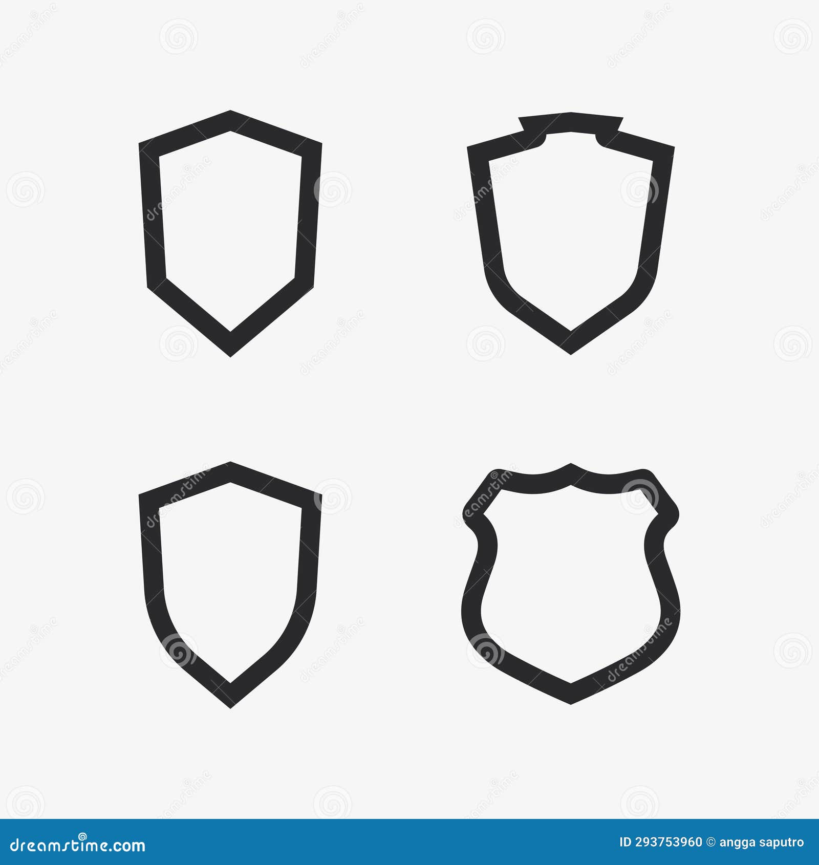 Shield Logo Design Vector,shield Emblem Logo Template,logosymbol Icon ...