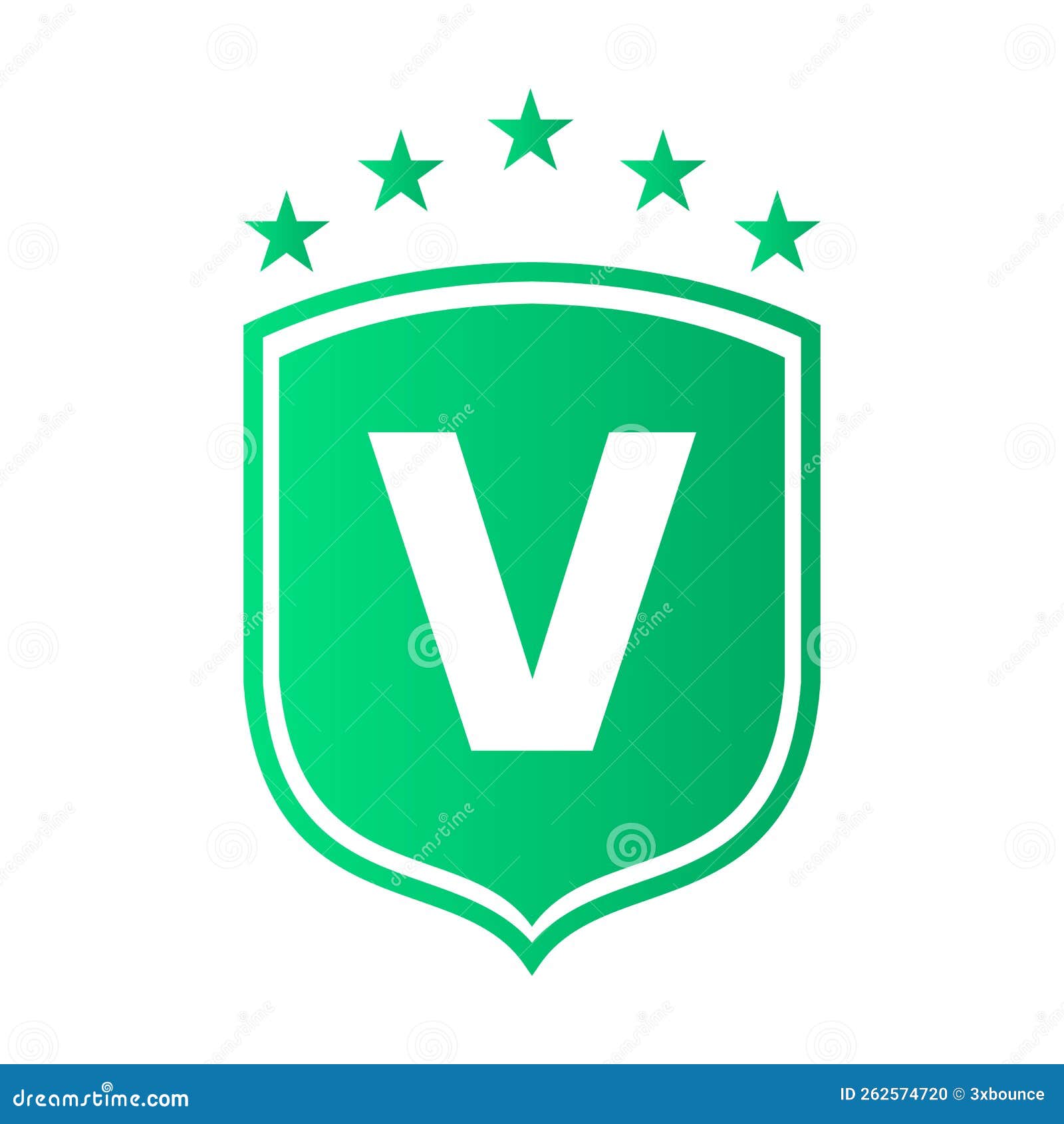 Shield Logo on Letter V Vector. Letter V Shield Security Logo ...