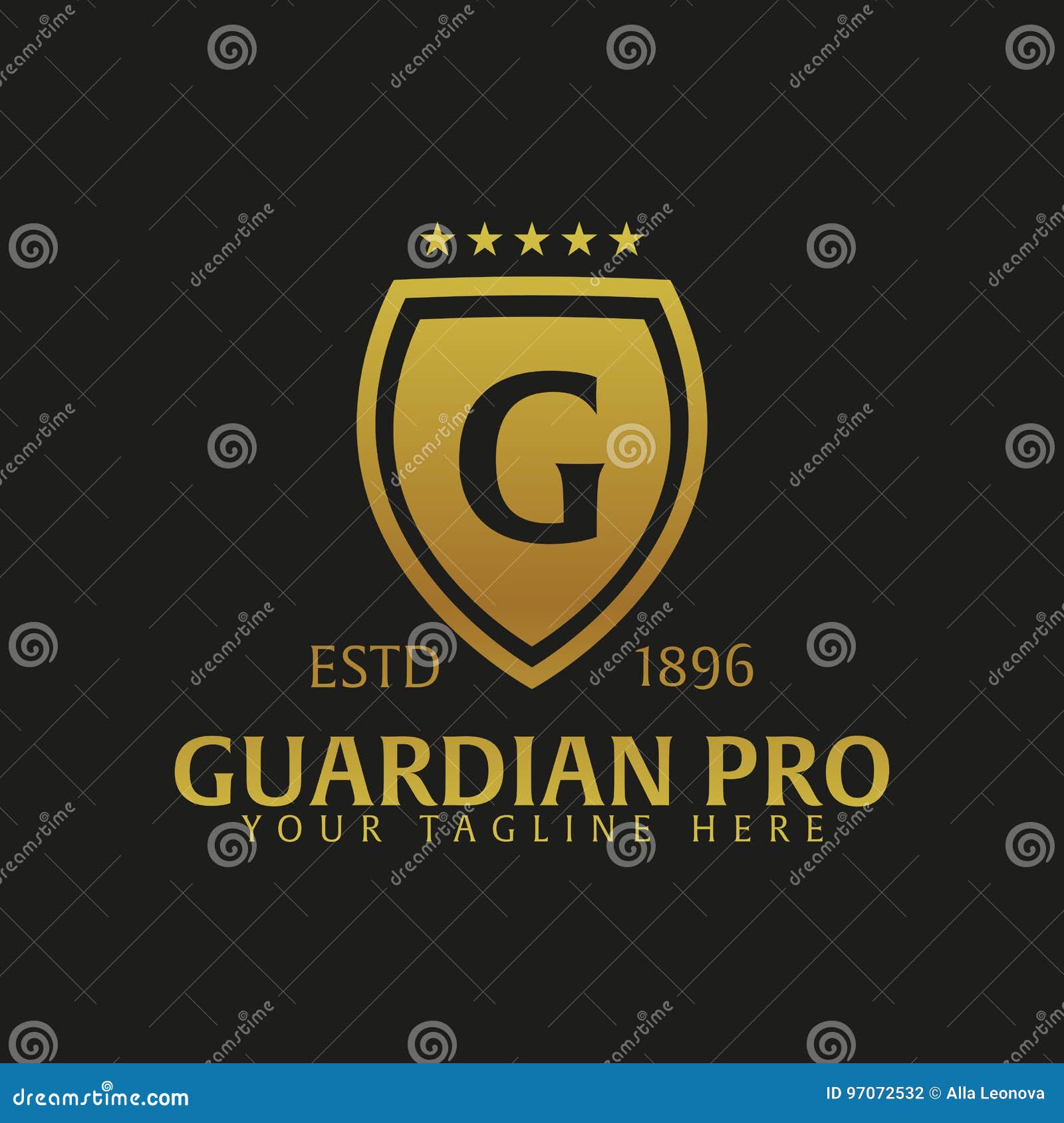 Shield Logo. Protection Company. Security. Guardian. Vector ...