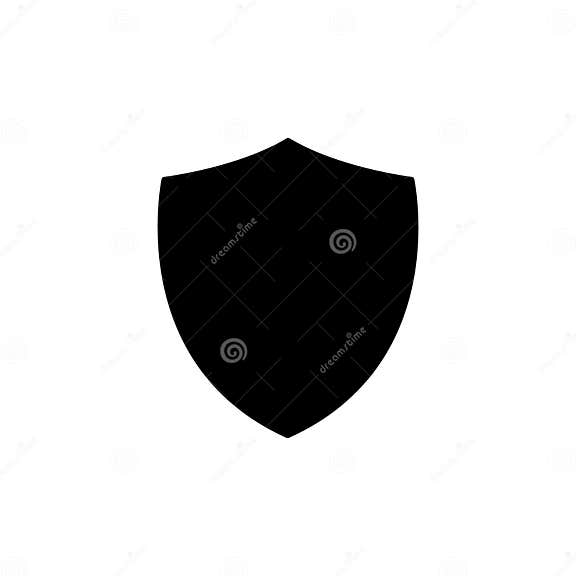 Shield Logo Template Flat Illustration. Shielding Icon Security and ...