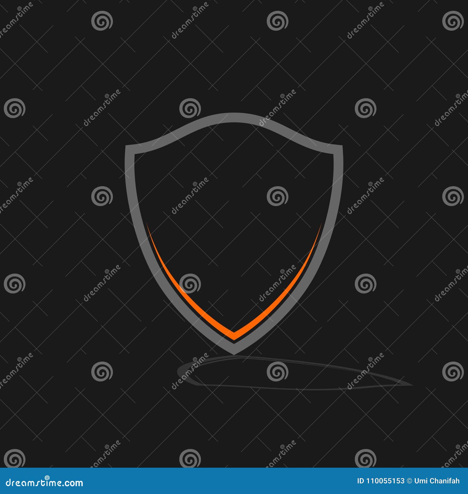 Shield Mark Logo Icon Design Template Element Stock Vector ...