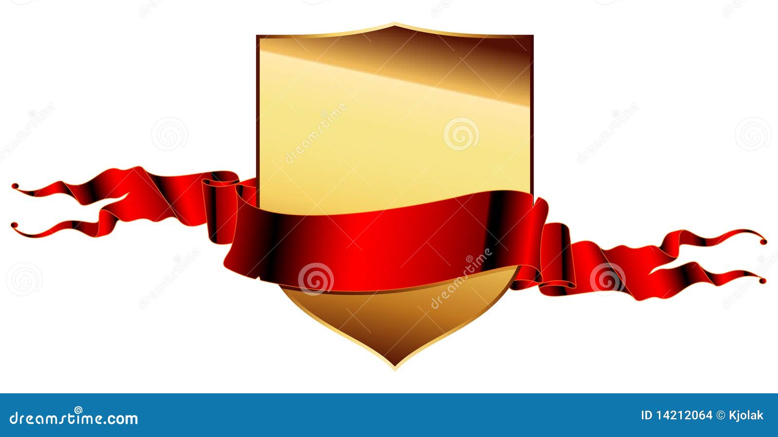 Shield Modern Heraldic Shapes Logo With Crown In Golden Colors Royalty ...