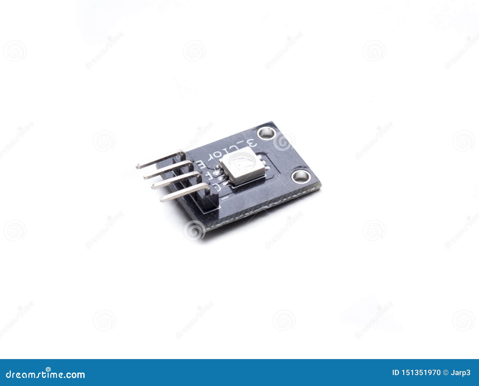 Mini RGB sensor stock photo. Image of hardware, anode - 151351970