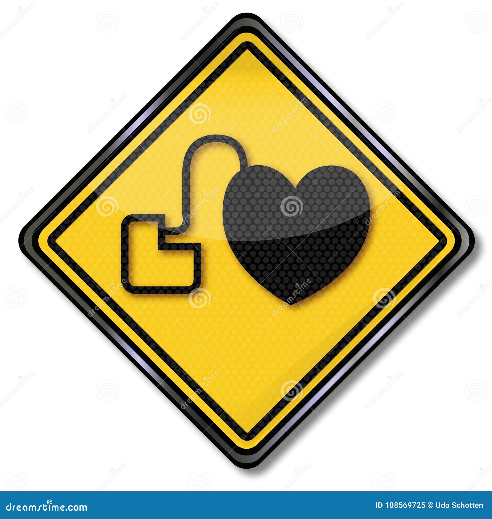 Pacemaker And Heart Cartoon Vector | CartoonDealer.com #108569725