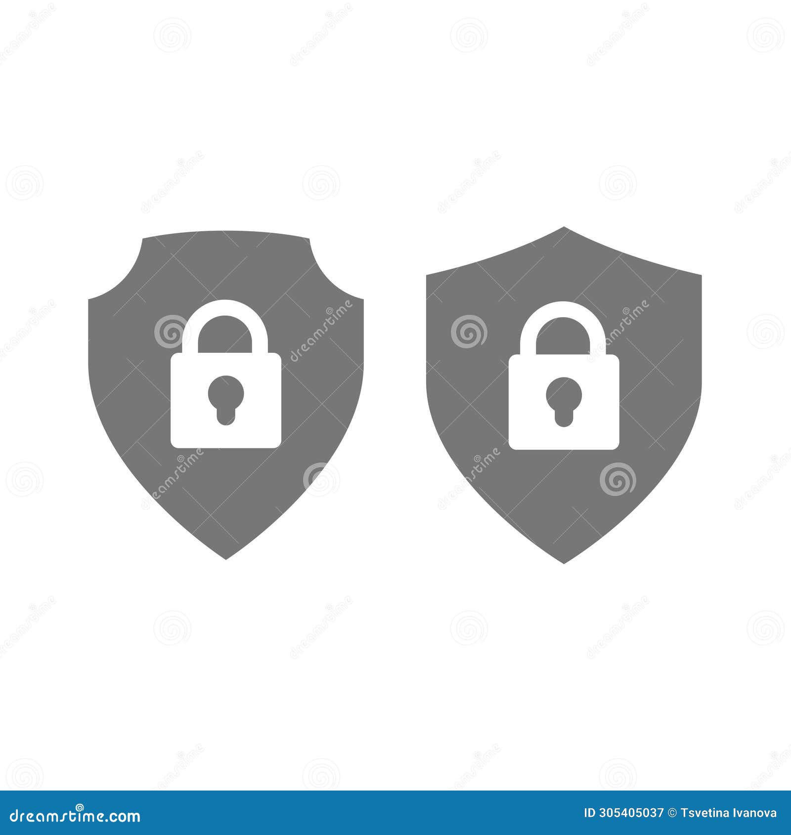 Padlock Vector Lock For Safety And Security Protection With Locked ...