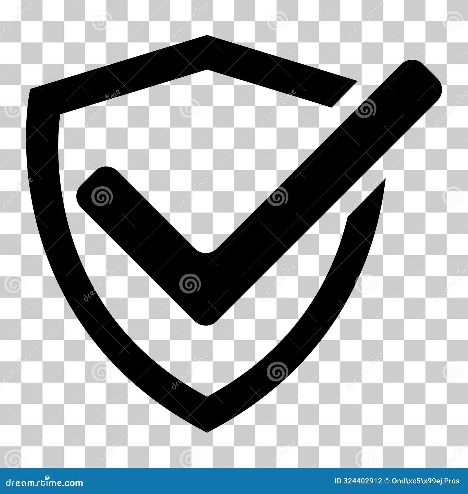 Shield Protect Icon, Safety Mark Web Design, Guard Symbol Vector ...