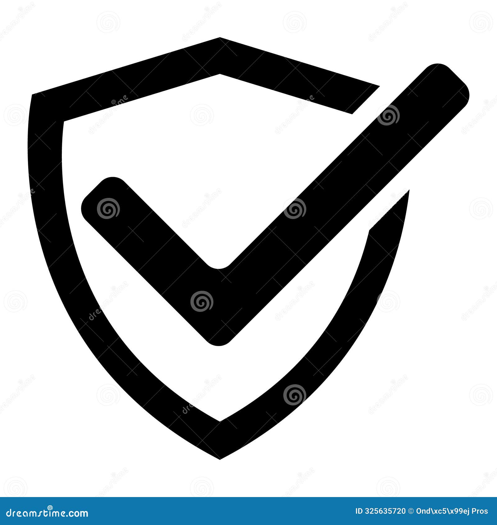Shield Protect Icon, Safety Mark Web Design, Guard Symbol Vector ...