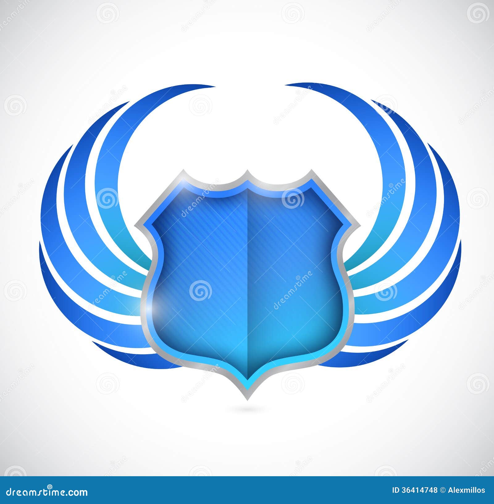 Shield Protection Illustration Design Stock Illustration - Illustration ...