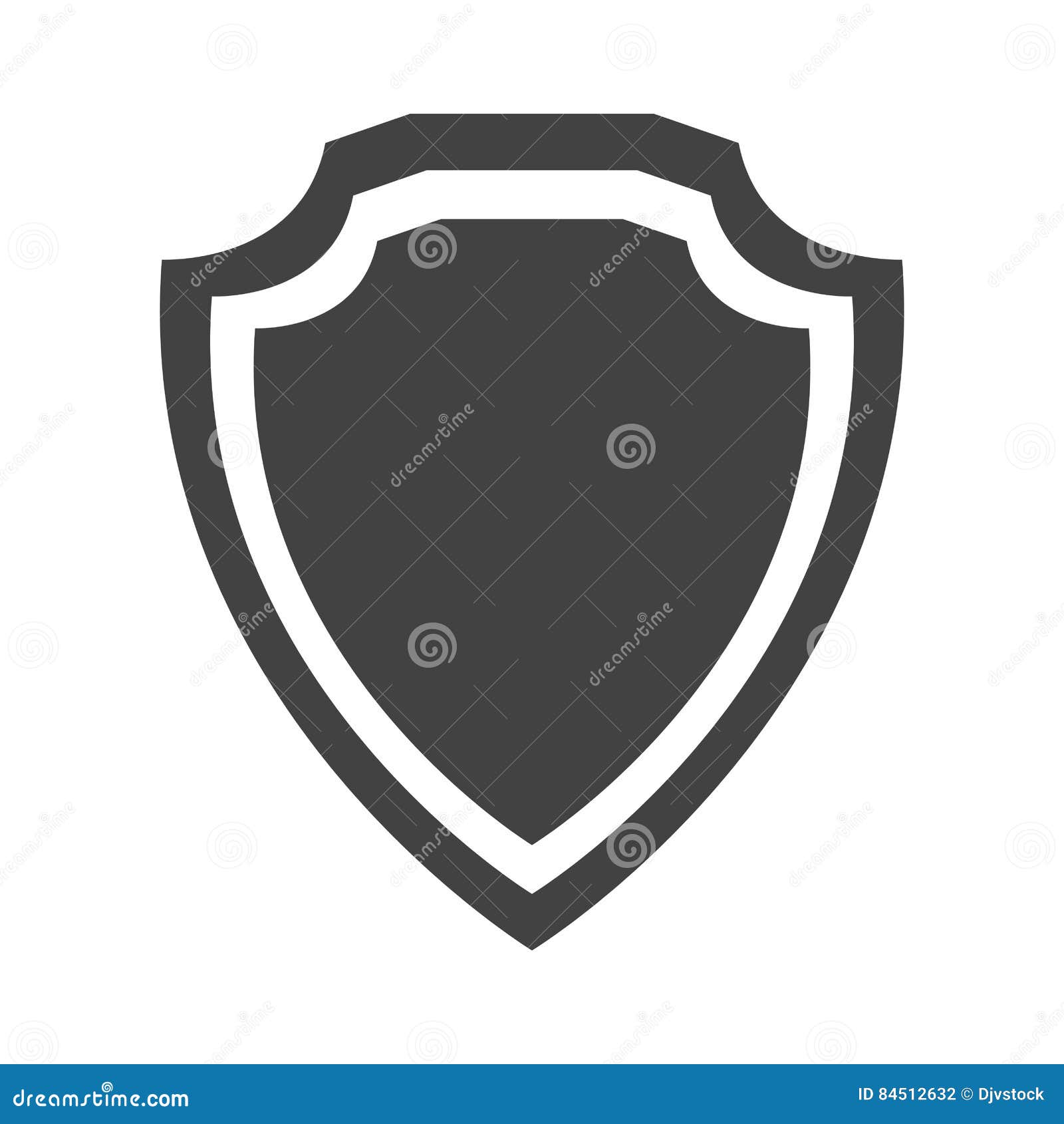 Shield Protection Insignia Quality Premium Stock Illustration ...