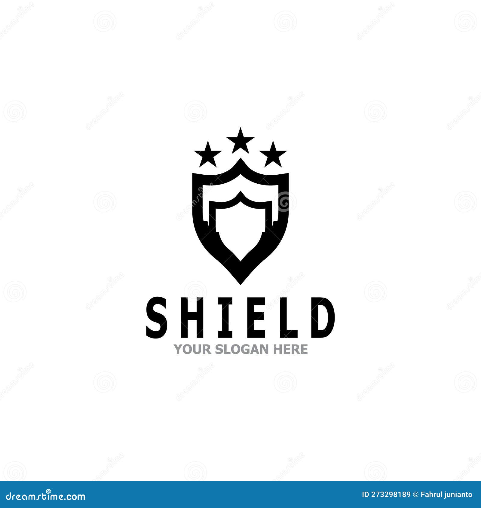 Shield Protection Logo Vector Illustration Stock Illustration ...