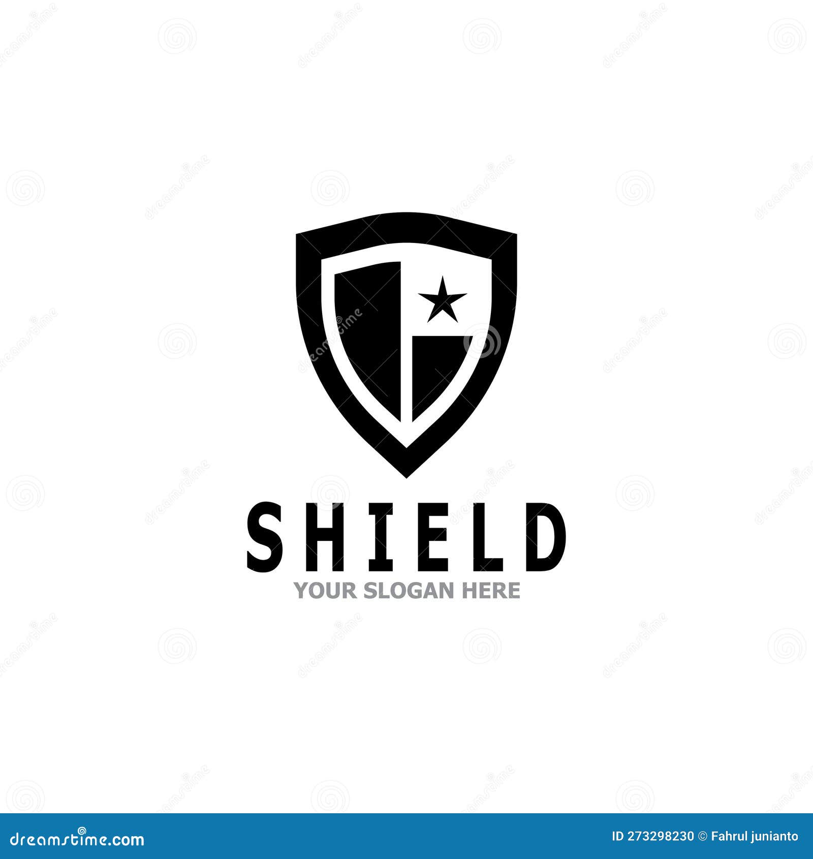 Shield Protection Logo Vector Illustration Stock Illustration ...