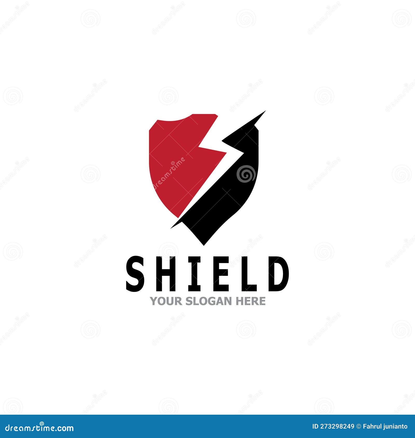 Shield Protection Logo Vector Illustration Stock Illustration ...