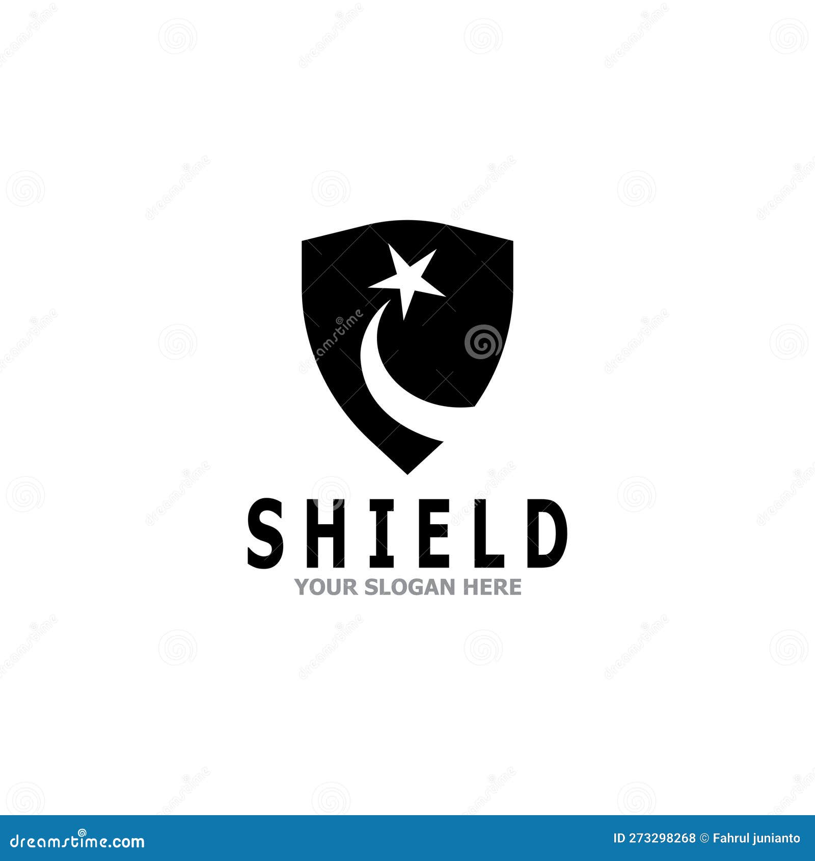 Shield Protection Logo Vector Illustration Stock Illustration ...
